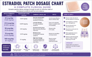 Estradiol Patch Dosage Chart: A Complete Clinical Guide - Real Stories ...